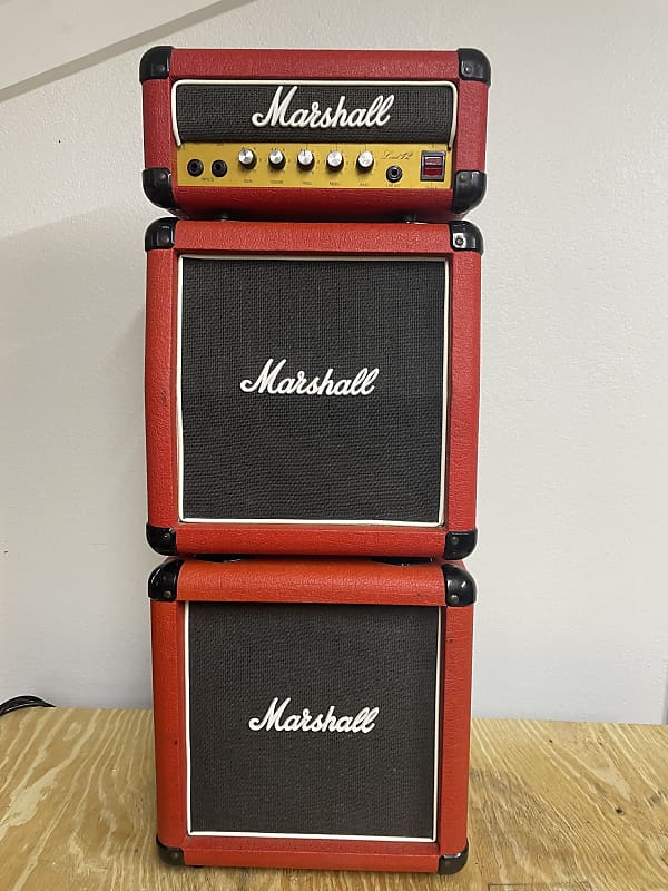 Marshall 3005 Lead 12 Mini Stack Red | Reverb