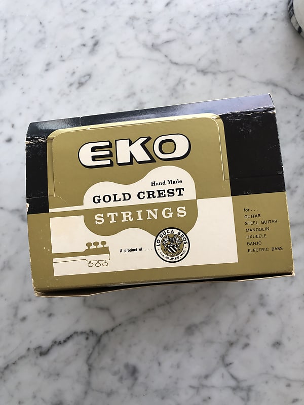 1960’s Eko Dealer Strings Box Vintage | Reverb UK