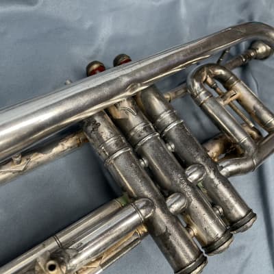1930 Conn 80a? Long Cornet (trumpet)project horn | Reverb