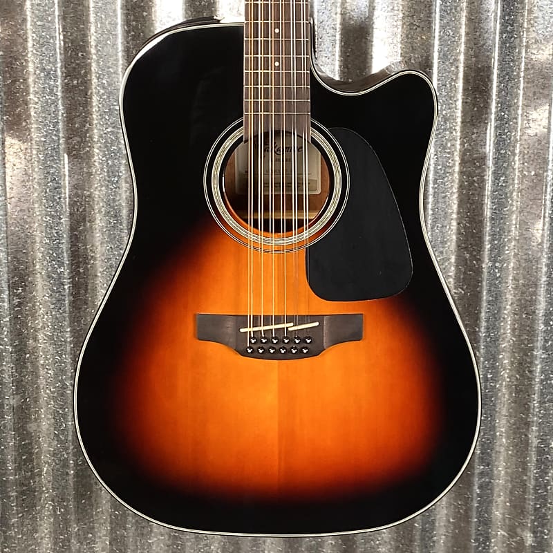 Takamine GD30CE-12 BSB Brown Sunburst 12 String Acoustic | Reverb