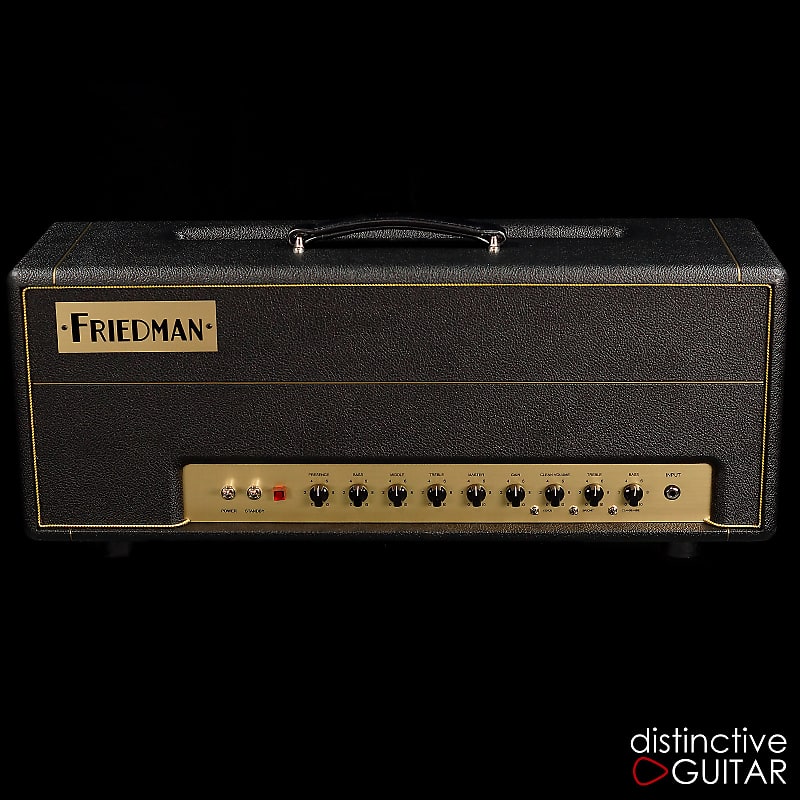 Friedman Brown Eye 100 Three Channel 100 Watt Head Black | Reverb UK