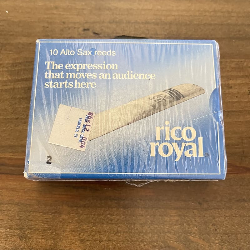 Vintage Rico Alto Sax Reeds Size 2 | Reverb