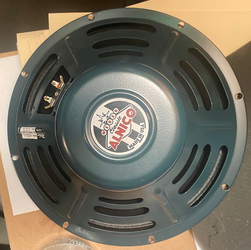 Weber 12A125-O 12" guitar speaker - git yer Tweed on! | Reverb