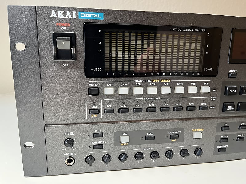 AKAI DR 16 Sixteen Track Hard Disk Recorder | Reverb