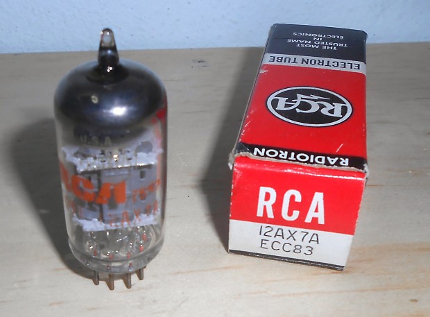 RCA 12ax7 a Vintage tube - NOS in box | Reverb