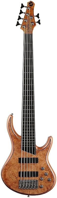 MTD Kingston Z6 Fretless Electric Bass, 6-String, Natural | Reverb