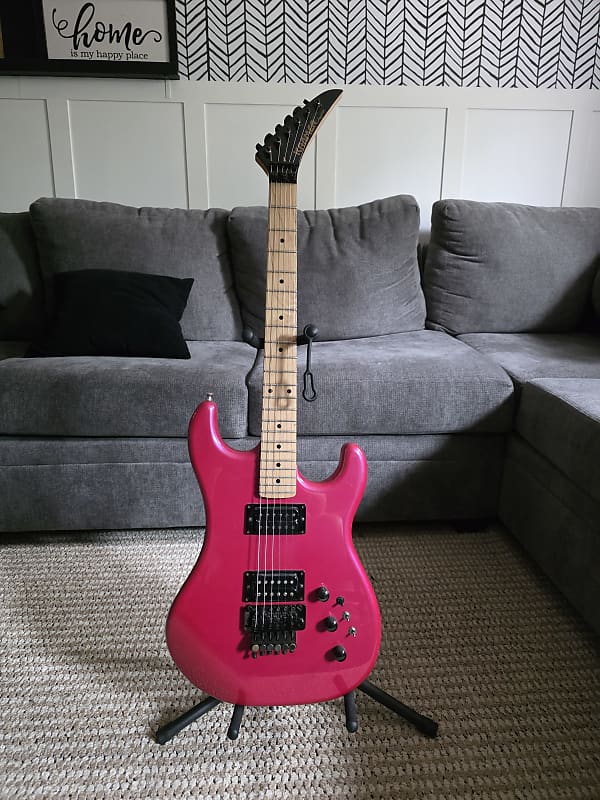 Kramer Pacer Imperial 1986 - Pink | Reverb