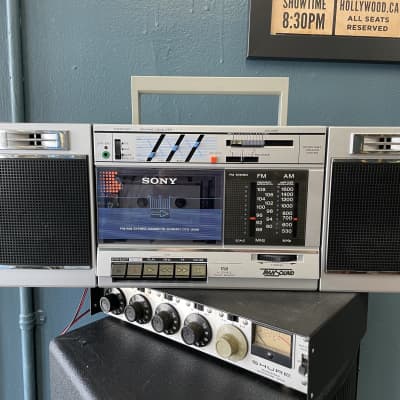Vintage 1980s Sony CFS-3000 Boombox Cassette Corder AM/FM | Reverb