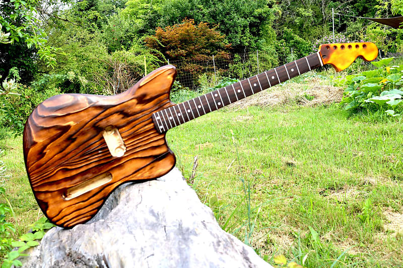 Bariton Telemaster body, with neck | Reverb