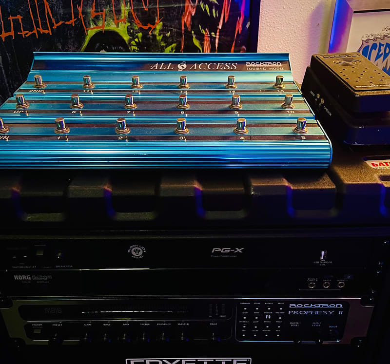 Rocktron Prophesy II Preamp + All Access Midi Controller + | Reverb