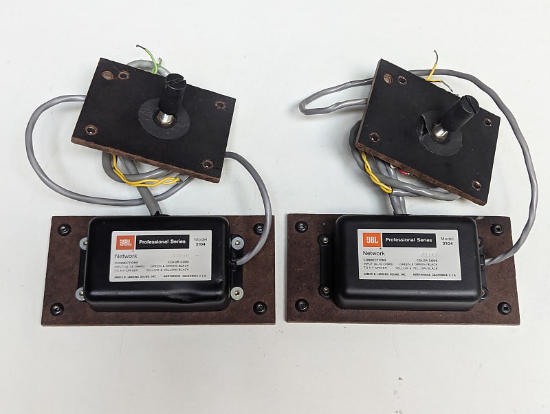 Super Clean! One Pair JBL 3104 Passive 3,000 Hz Crossovers - | Reverb