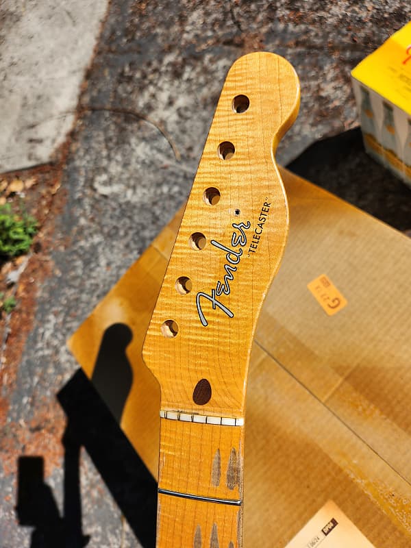 Weekend Sale!!! 4A flame maple Fender Limited Edition 1956 | Reverb