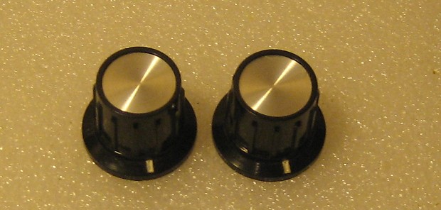 Control Knobs for Ibanez Jet King 1 Black / Chrome | Reverb