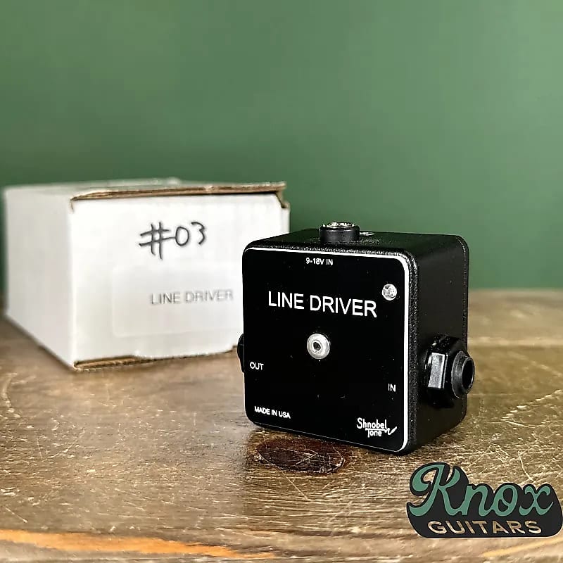 Shnobel Tone Line Driver - Black | Reverb