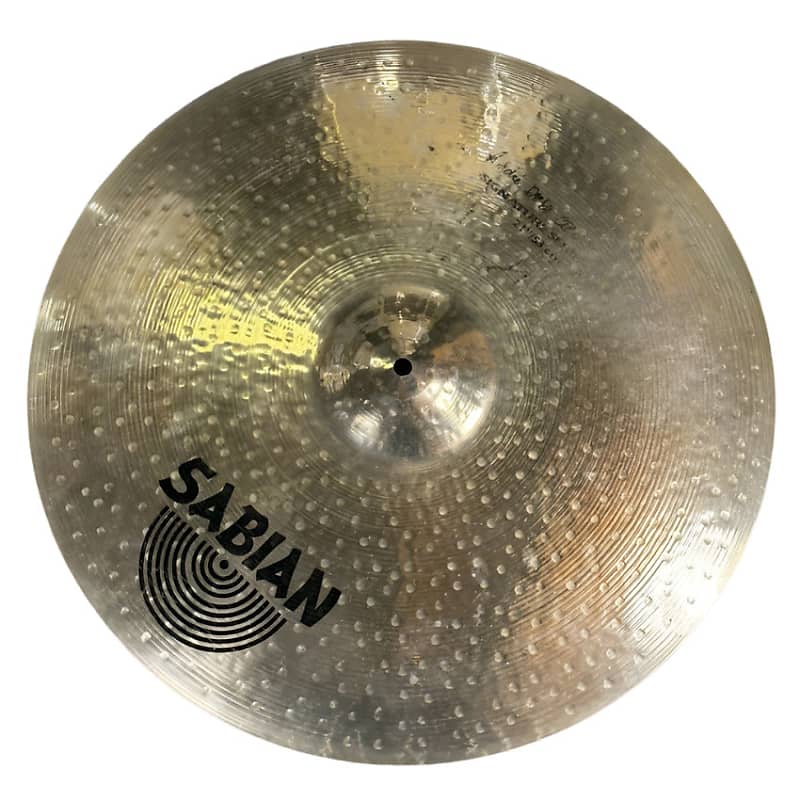 Used Sabian Andre Ceccarelli Signature Ride Cymbal 21" 2456 | Reverb