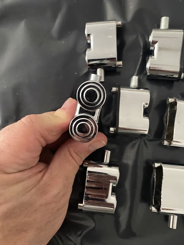 DW Performance PDP Design lugs : 20 in total Chrome | Reverb