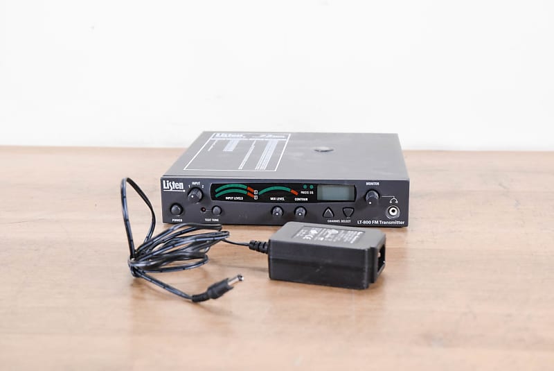 Listen Technologies LT-800-072 Stationary RF Transmitter | Reverb