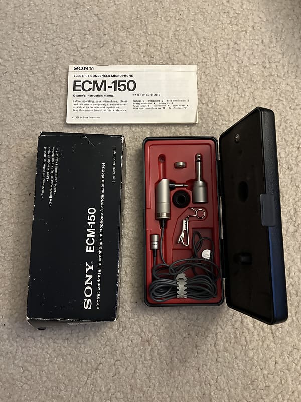 Sony Sony ECM-150 Condenser Microphone | Reverb