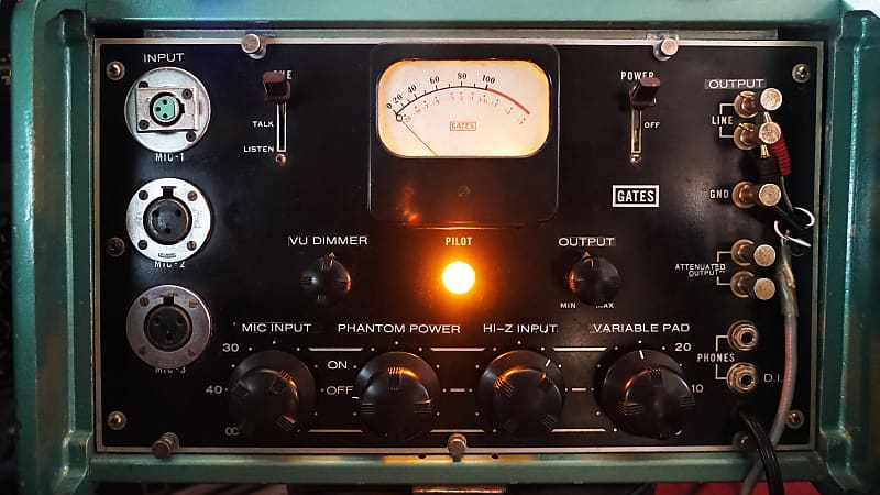 Gates Dynamote 1954 Heavily Modified Mic Pre w/94db | Reverb Australia