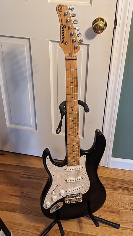 Samick Left Handed Valley Arts Custom Shop Pro Strat | Reverb