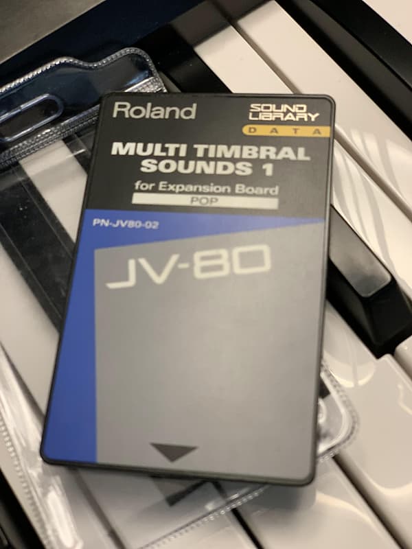 Roland PN-JV80-02 POP Expansion Board Multi Timbral Sounds | Reverb UK