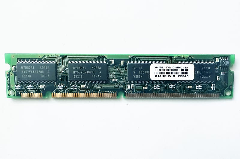 YAMAHA Motif ES6 ES7 ES8 Synthesizer ES Special 64 MB SIMM | Reverb