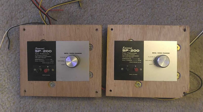 Sansui SP 200 Pair Vintage Crossovers / Tested Works Good/ | Reverb