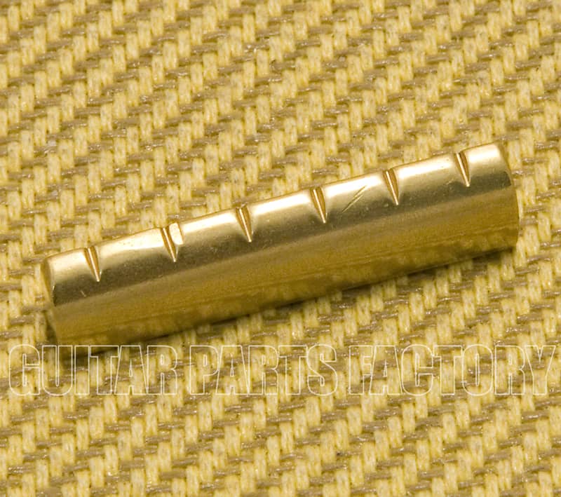 BN-1821-008 Slotted Brass Nut 43mm Gibson Style 6-String | Reverb