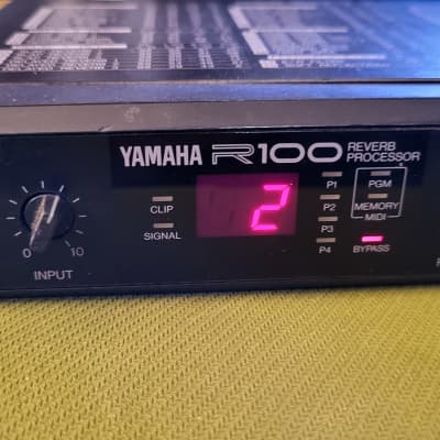 Yamaha R100 Reverb Processor Black | Reverb