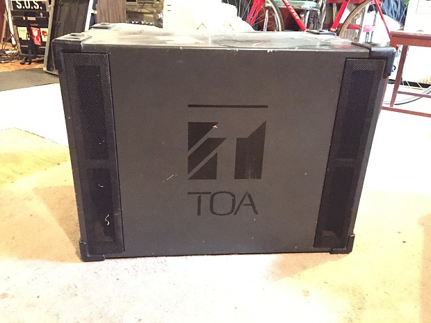 TOA Subwoofer Grey Black | Reverb