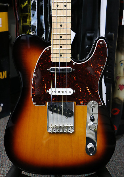 Fender Deluxe Nashville Telecaster Brown Sunburst | Reverb