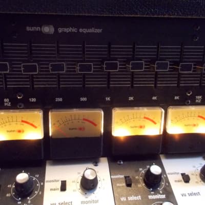 SUNN Coliseum Audio Console "The WHO Mixer" 1972 w/Graphic | Reverb