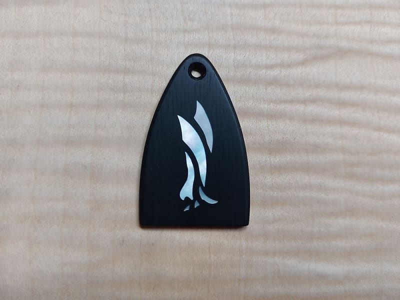 Custom Ebony Truss Rod Cover fits PRS US style guitars, | Reverb