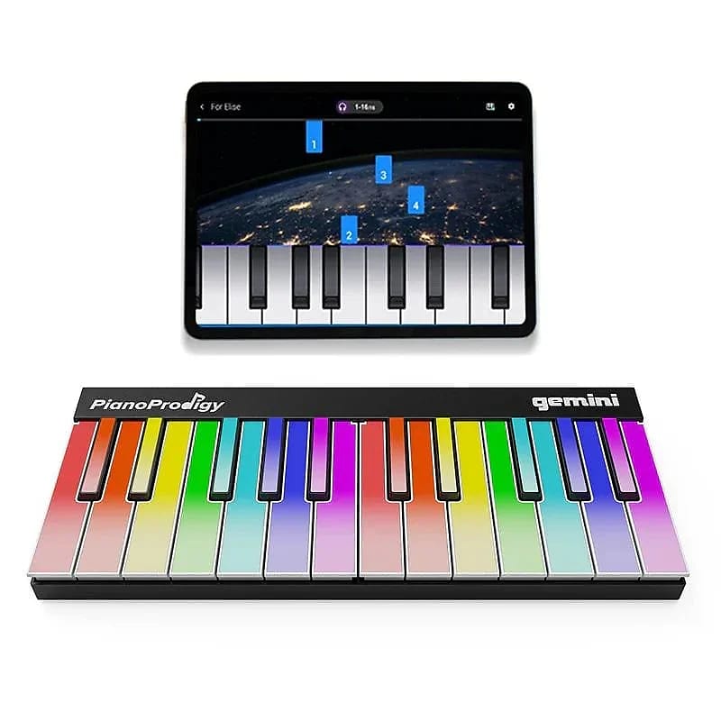 Gemini #GPP-101 - Piano Prodigy 24-Key Smart Wireless Midi | Reverb