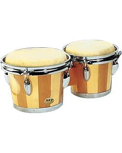 Mano Percussion 714 Tunable Bongos - 7/8 Natural | Reverb