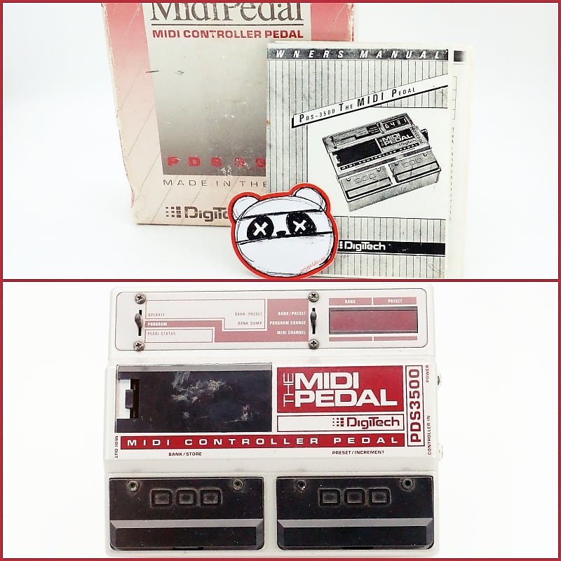 Digitech PDS3500 The Midi Pedal w/Box | Fast Shipping! | Reverb