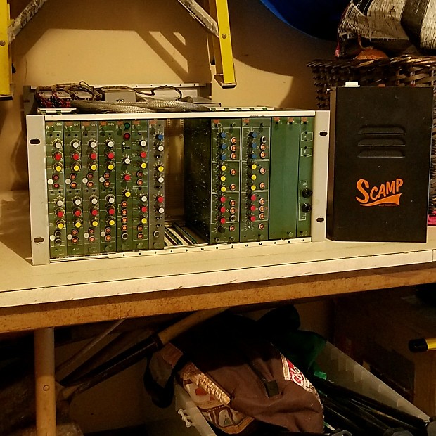 ADR Scamp Audio & Design Recording Scamp Rack W/ PSU, 2x 504 | Reverb