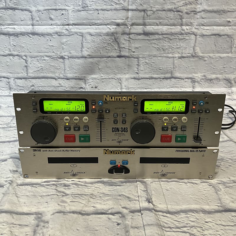 Numark CDN-34S Professional Dual CD Player | Reverb