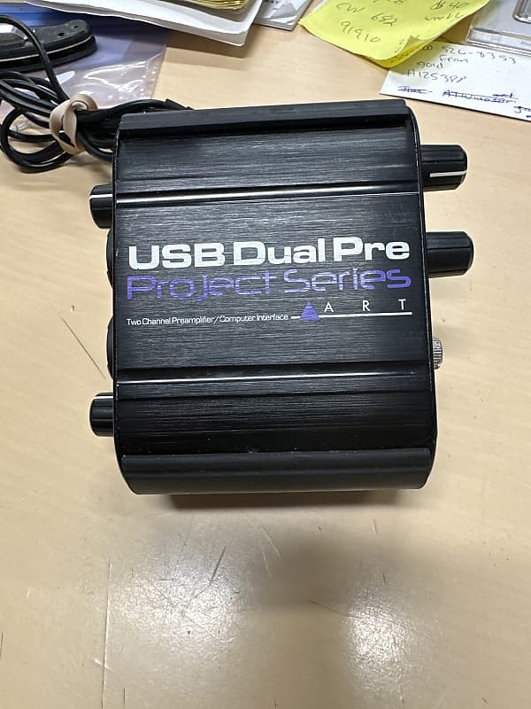 ART USB Dual Pre Interface - Black | Reverb