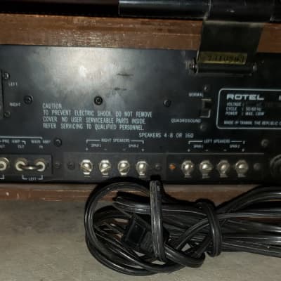Rotel RX-400a Stereo Receiver - Parial Recap & LED's - Works | Reverb