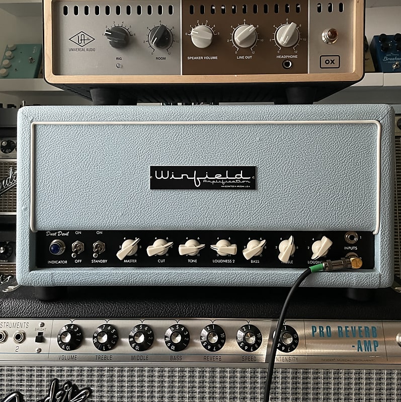 Winfield Amps Dust Devil - Caroline Blue | Reverb