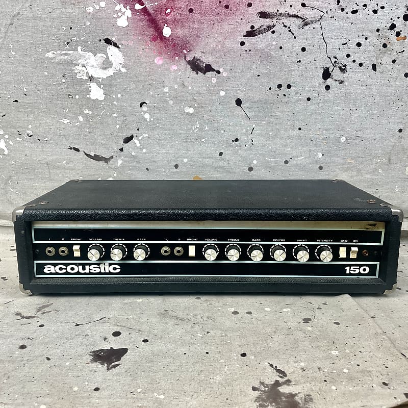 1970s Acoustic 150 Bass Amplifier Head - Not Functioning / | Reverb