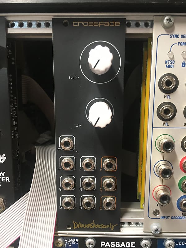 Brownshoesonly Crossfade LZX Video Synthesizer | Reverb