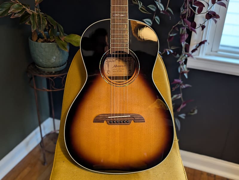 Alvarez Artist Series AP710SB Parlor Acoustic Guitar 2013 - | Reverb