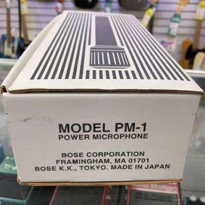 Bose PM-1 Power Microphone | Reverb