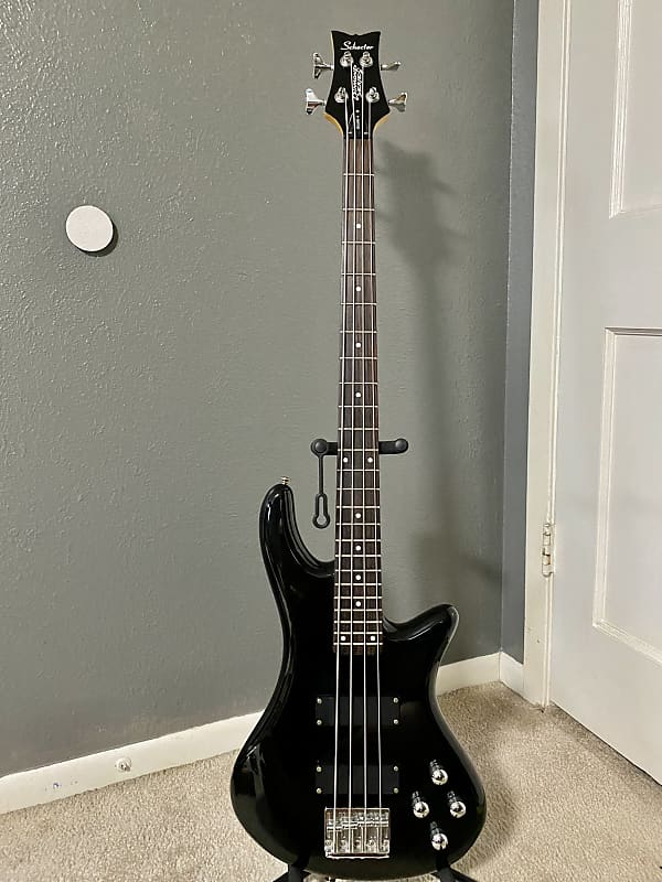 Schecter Diamond Series Deluxe4 2000’s - Gloss Black | Reverb