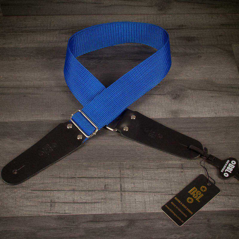 DSL 50 Poly Polypropylene Guitar Strap (Blue) | Reverb UK