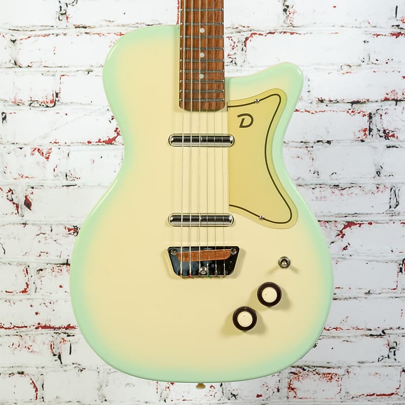 Danelectro - U2 Reissue 90s Electric Guitar - Aqua Burst | Reverb