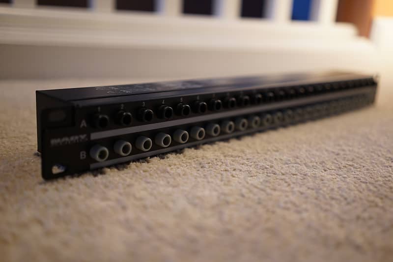 Nady PB48 Modular Patch Bay 1/4" TRS Balanced / Unbalanced | Reverb