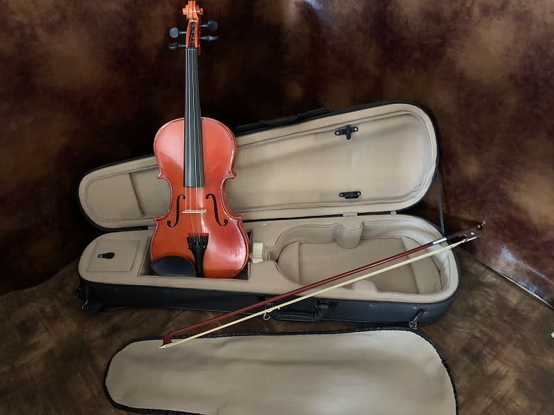 Goodlin 4/4 Student Violin with bow and case | Reverb